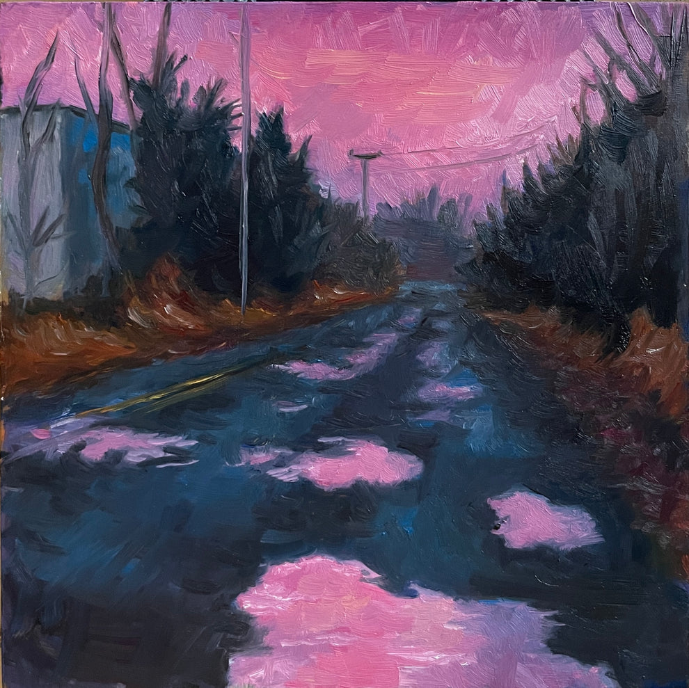 Pink Puddles – AliceMullenArt